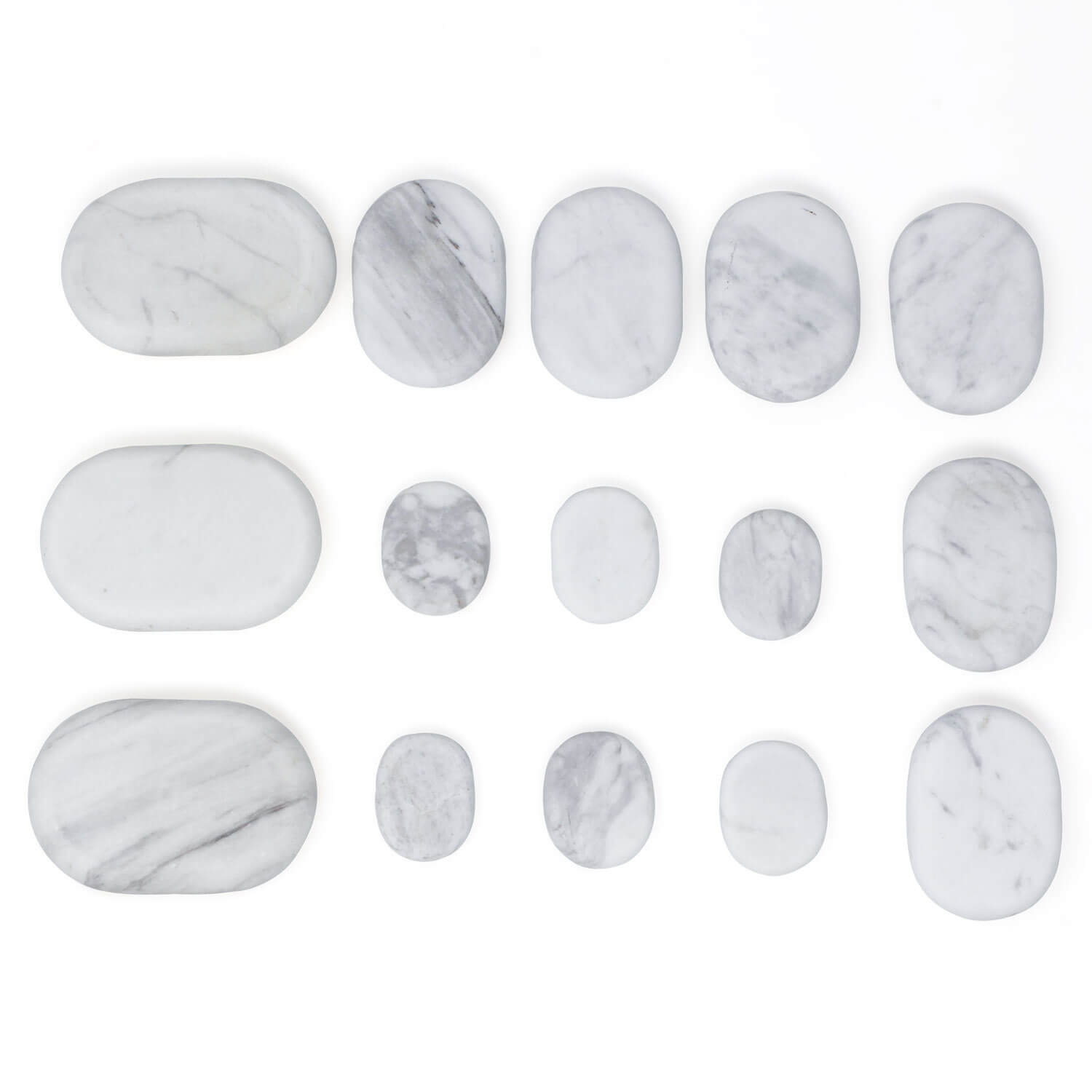 Cold Stone Marble Set 15pcs - Spa Supply Solutions