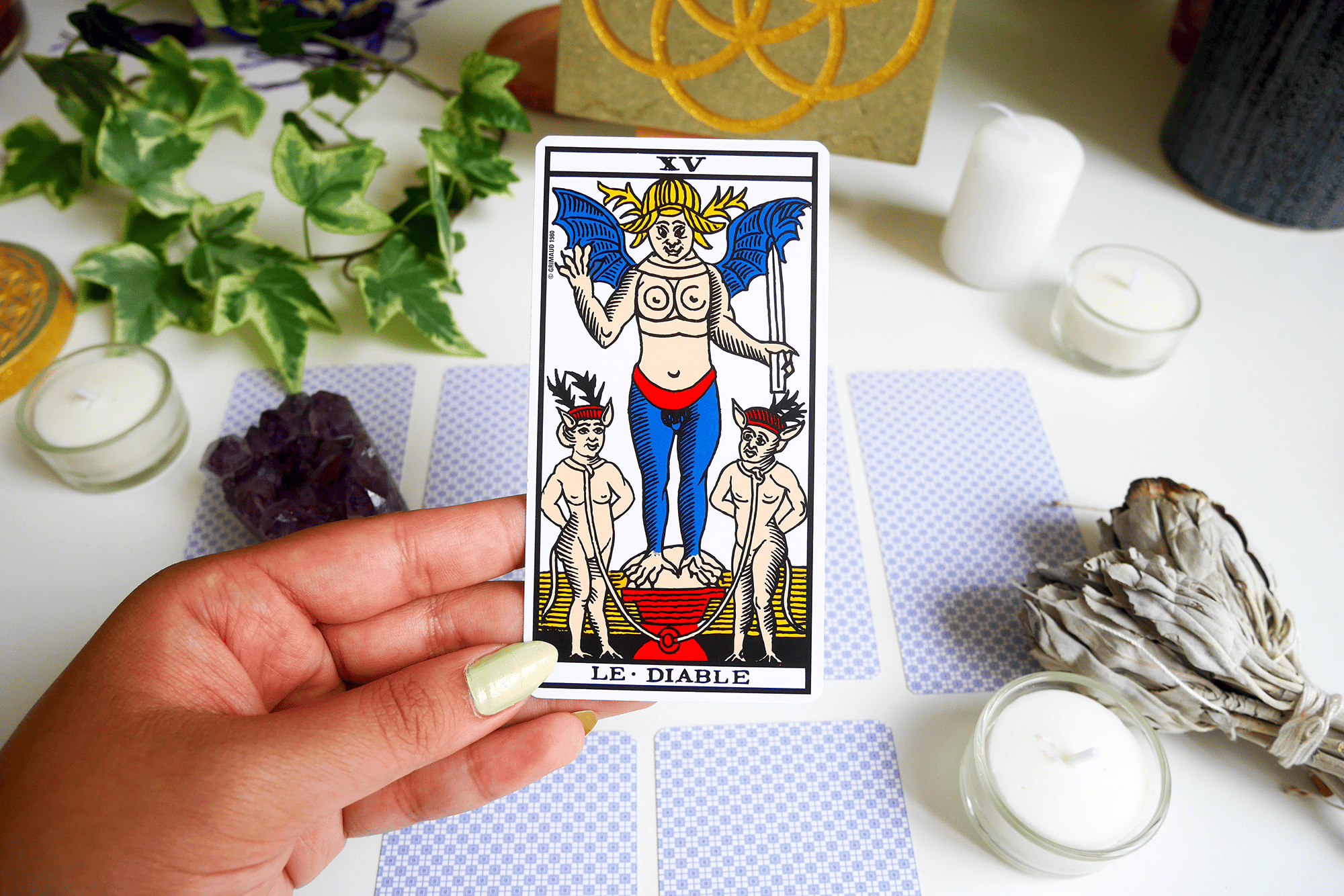 Le Diable dans le Tarot de Marseille : Signification, Interprétation