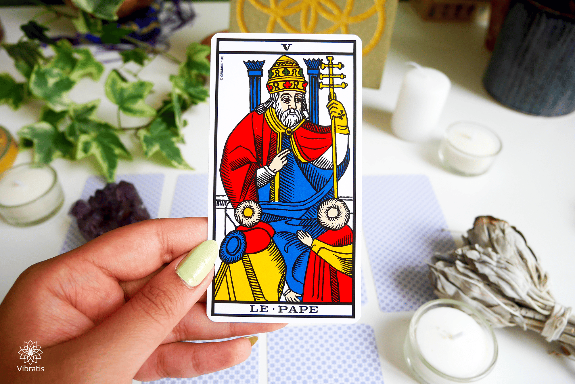 Le Pape dans le Tarot de Marseille : Signification, Interprétation